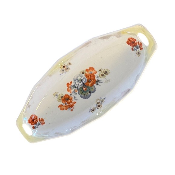 Way To Celebrate | Dining | Vintage Registered Celebrate Floral Oval ...